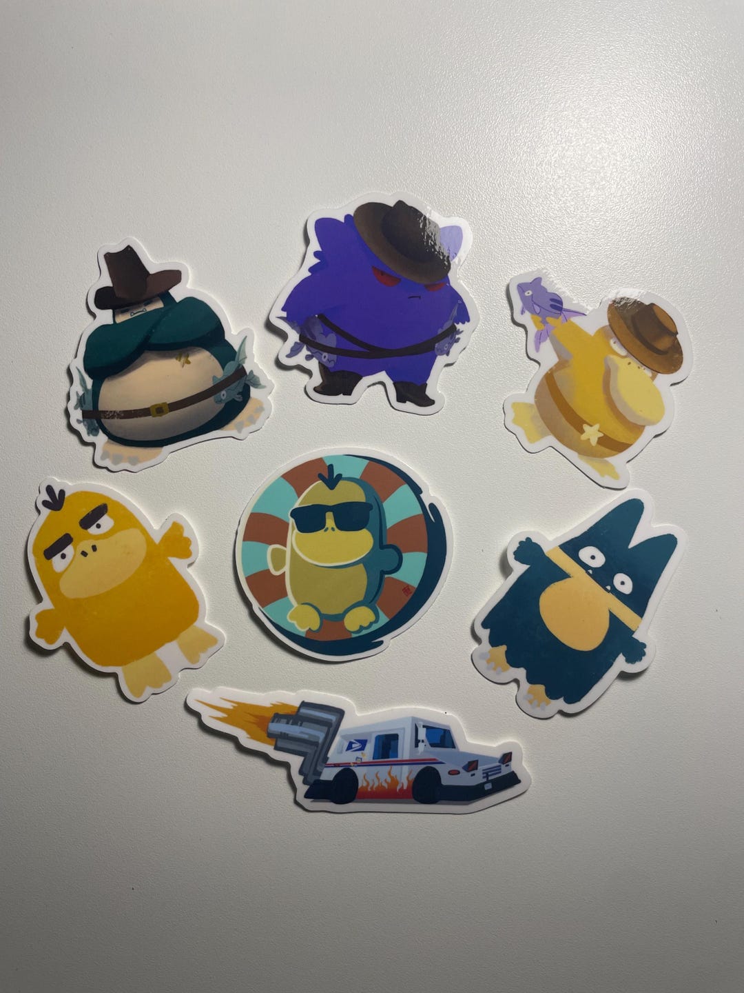 Derpy Cowboy Pocket Monster Sticker Pack Collection 2.5 Silly Doodles ...