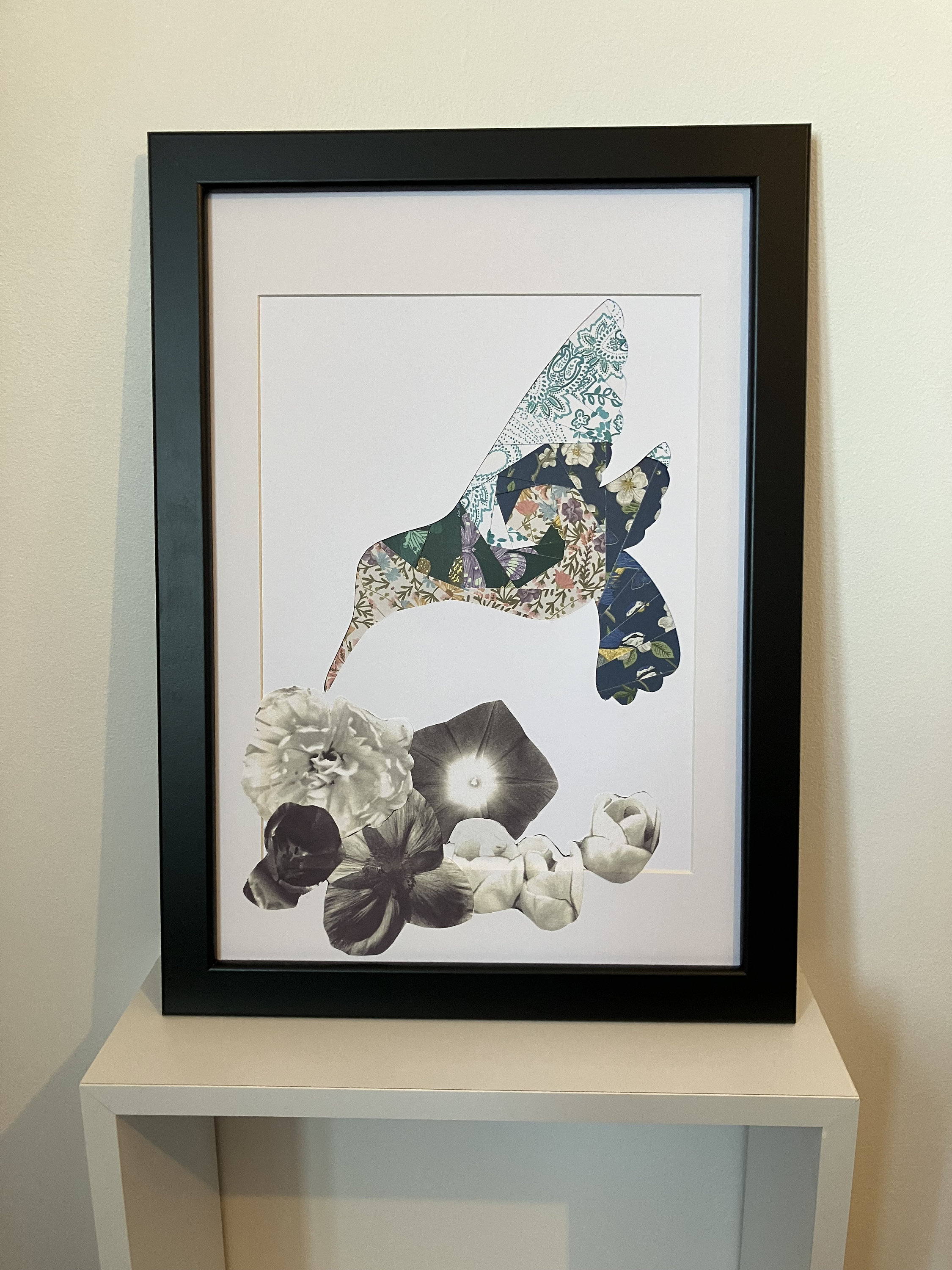 Papercraft Wall Art , Hummingbird, Iris Folding Design - Etsy UK