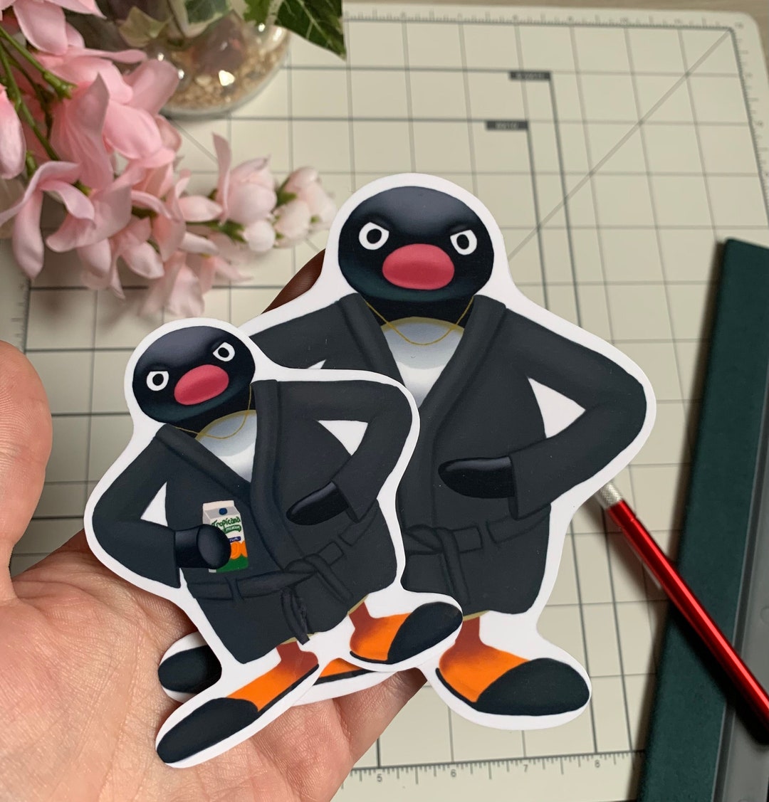 Pingu Soprano Sticker, Waterproof Sticker, Vinyl Sticker, Funny ...