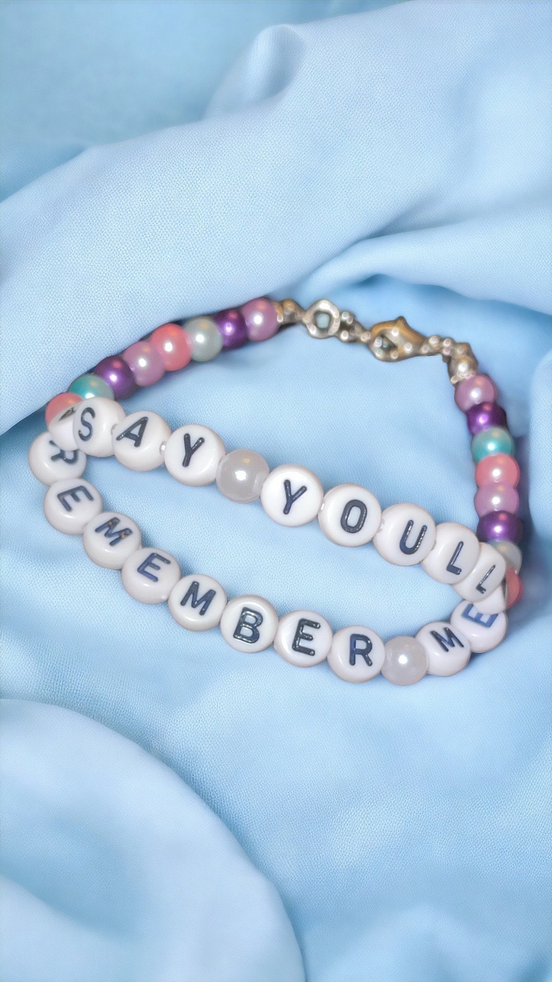 Taylor Swift Friendship Bracelet say Youll Remember Me Charms With ...