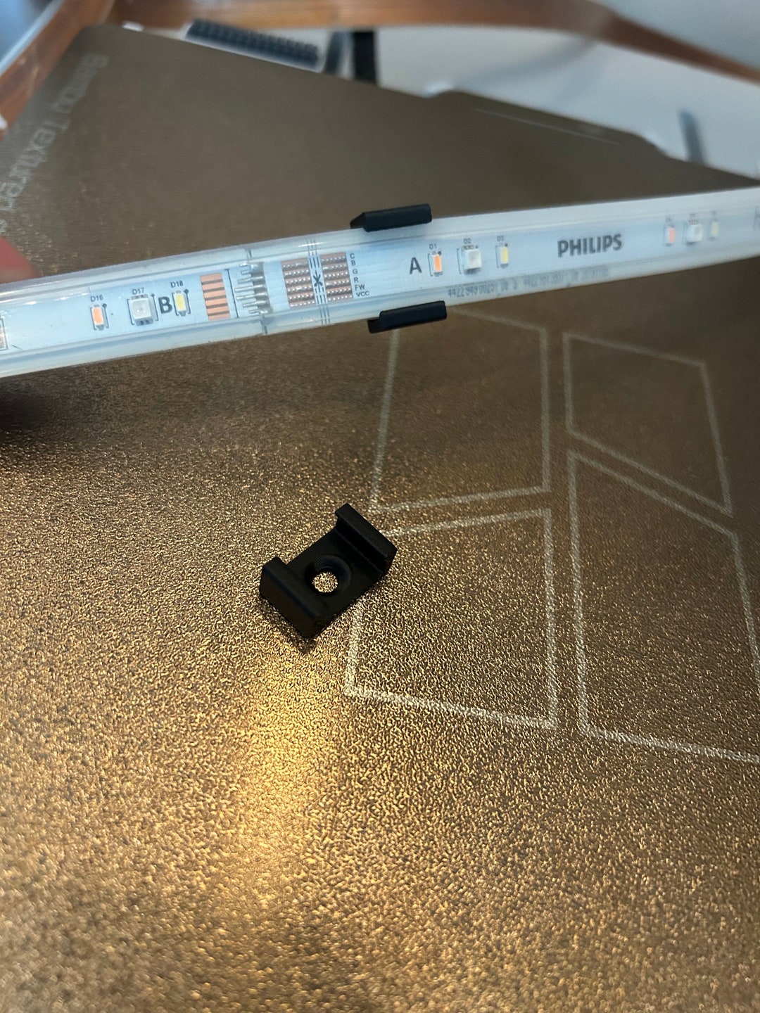 Phillips HUE LED Strip Clip - Etsy