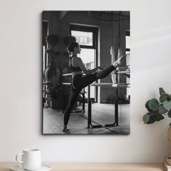 Framed Stretching Poster for Gym - Etsy
