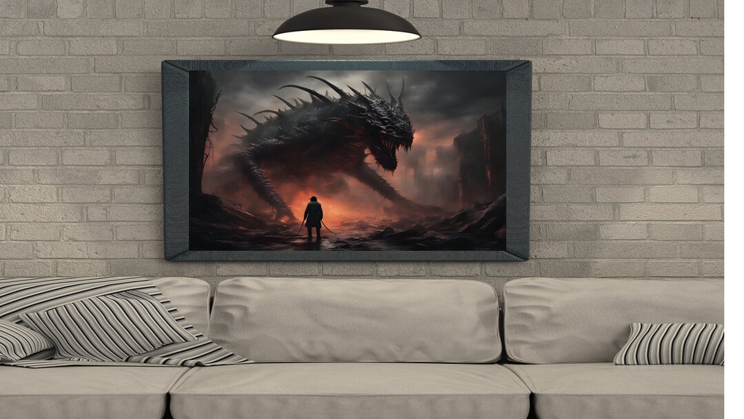 Fantasy Artwork Print Centipede Red - Etsy