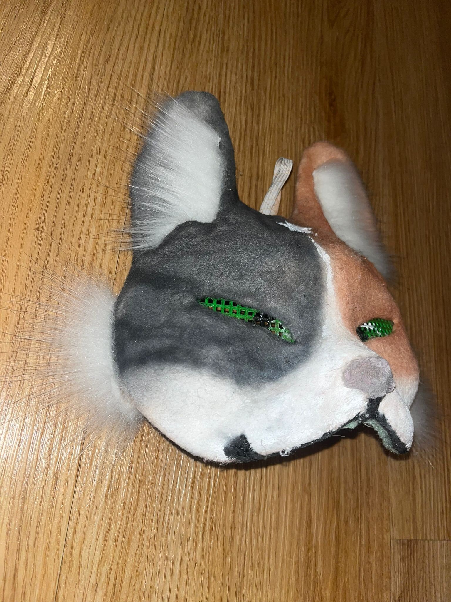 Silly Calico Cat Mask - Etsy
