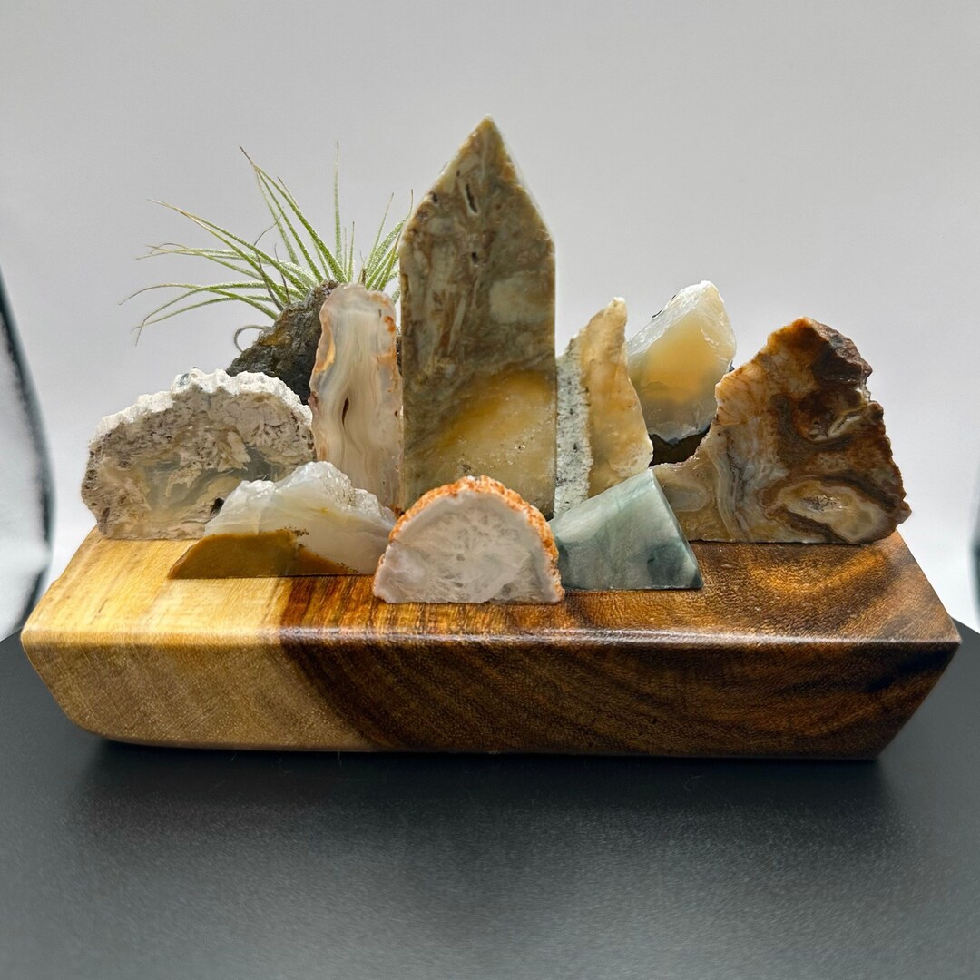 Rock & Crystal Mountain Range/scape Decor mountain Sound - Etsy
