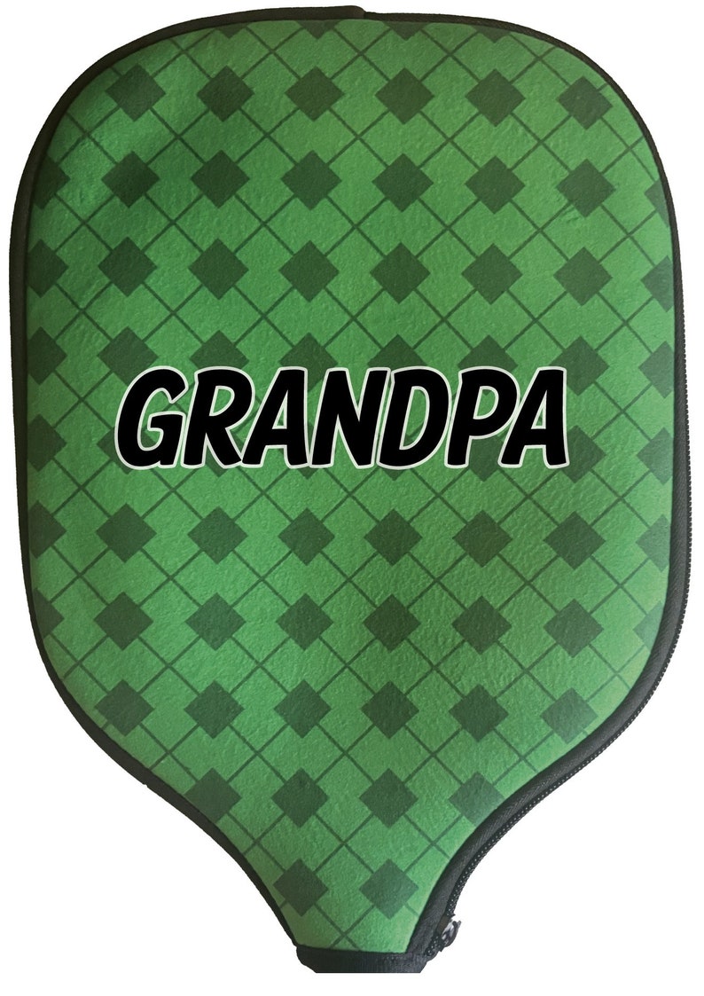 Men's Pickleball Paddle Cover, Custom Paddle Cover, Racquet Cover ...