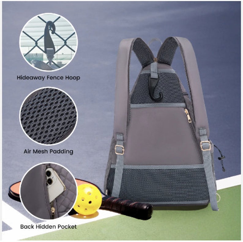 Pink Pickleball Bag for Women, Pickleball Backpack, Pickleball Paddle ...