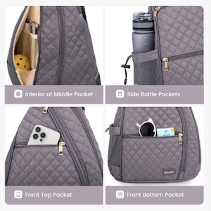 Plum Pickleball Bag for Women, Pickleball Backpack, Pickleball Paddle ...