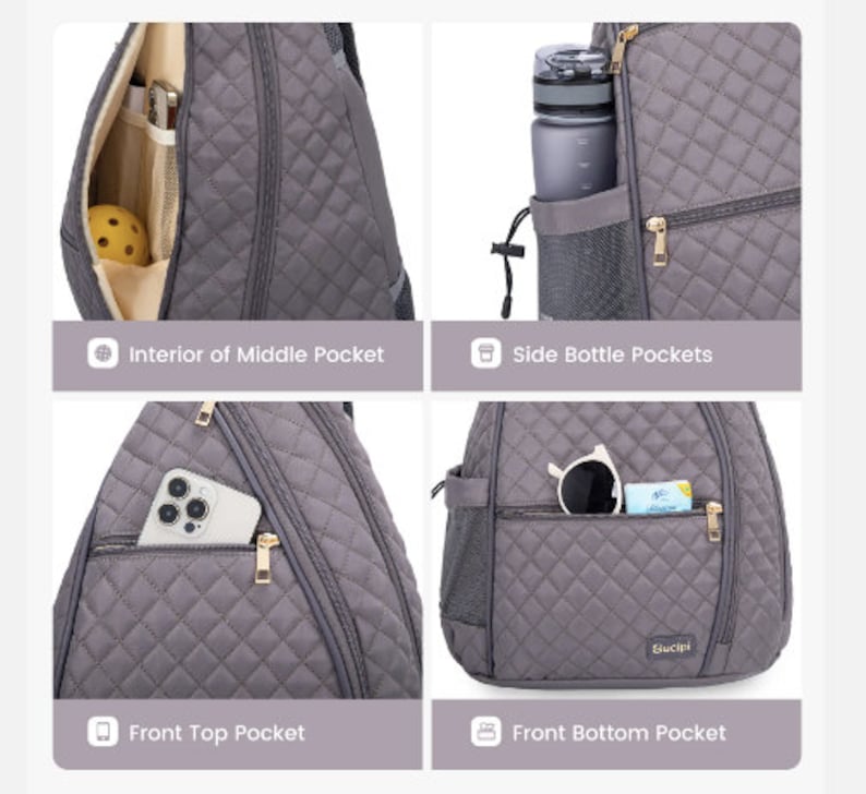 Plum Pickleball Bag for Women, Pickleball Backpack, Pickleball Paddle ...