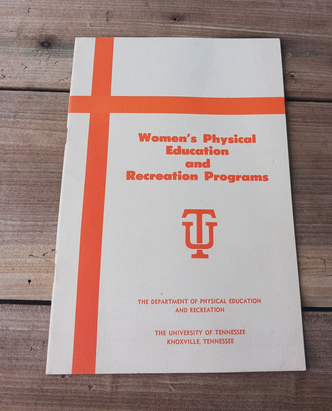 Vintage Women's Physical Education and Recreation Programs Brochure ...