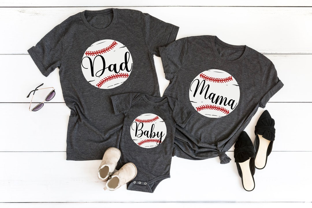 Baseball Family Shirts, Custom Baseball Shirt, Baseball Mom Dad Shirt ...