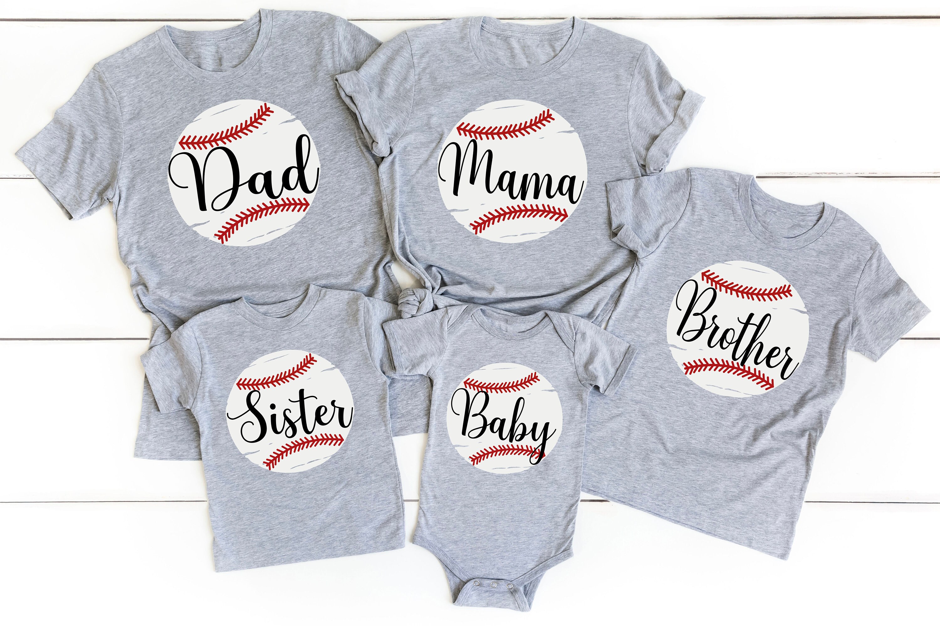Baseball Family Shirts, Custom Baseball Shirt, Baseball Mom Dad Shirt ...