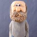 Hand Carved Wooden Old Guy - Etsy