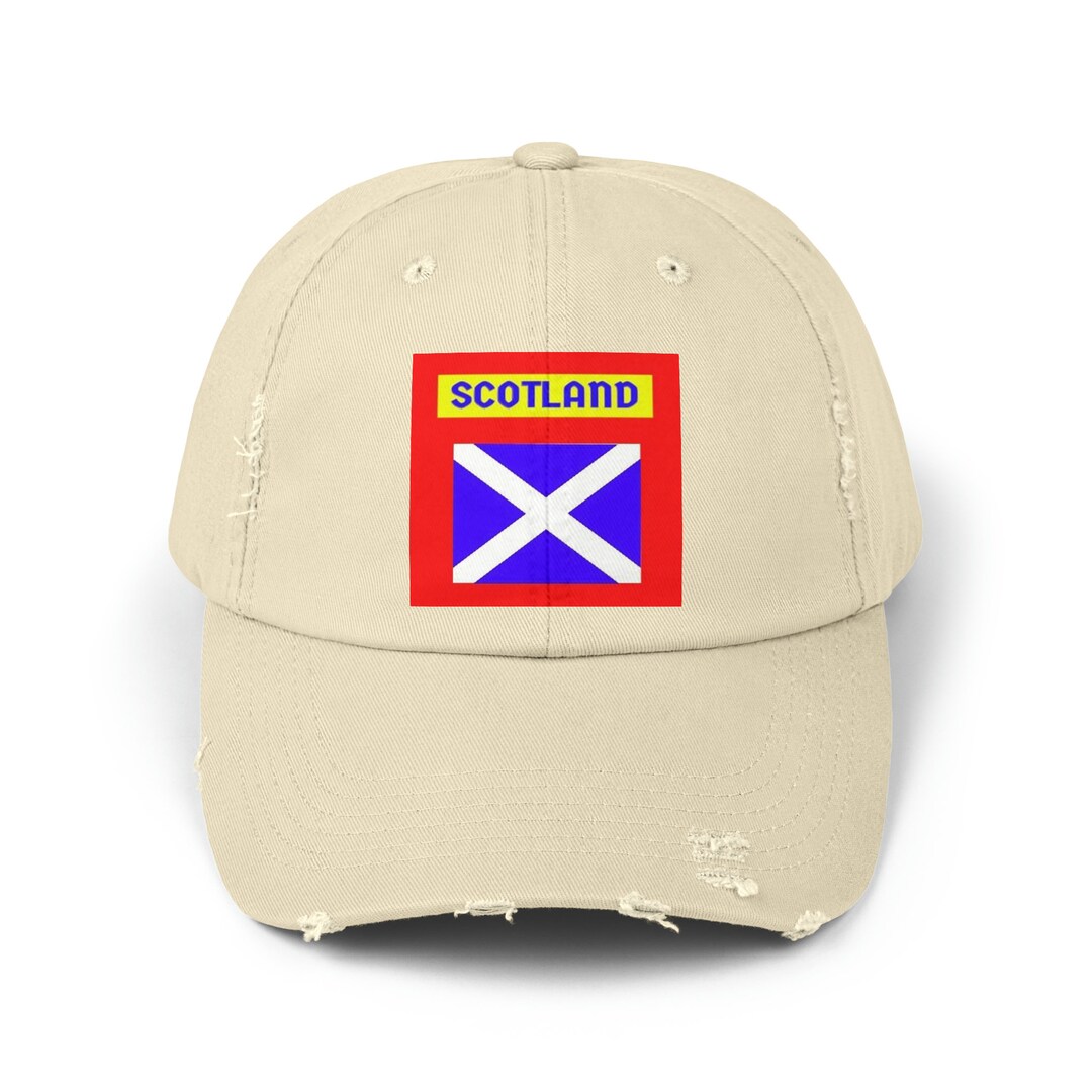 Scotland Flag Trucker Hat, Scotland Flag Unisex Baseball Cap, Dad Cap ...
