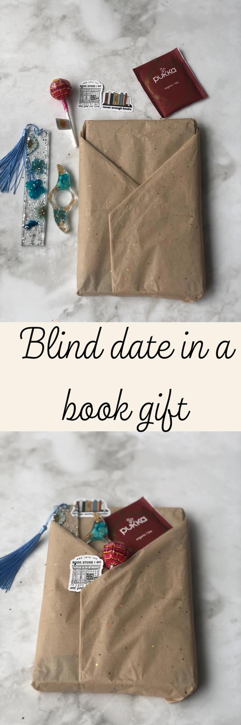 Blind Date With A Book Gift Bookish Birthday Gift Idea Book Lover ...