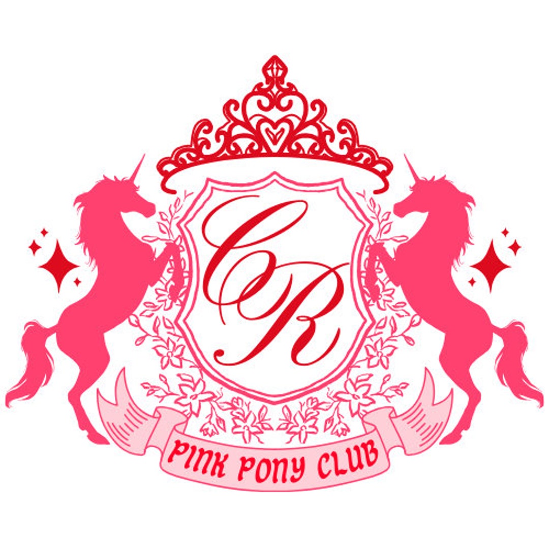Pink Pony Club Crest Logo - Chappell Roan Design, the Rise and Fall of ...