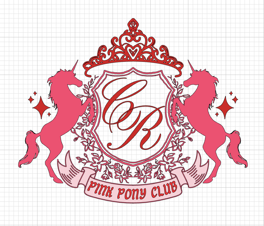 Pink Pony Club Crest Logo - Chappell Roan Design, the Rise and Fall of ...