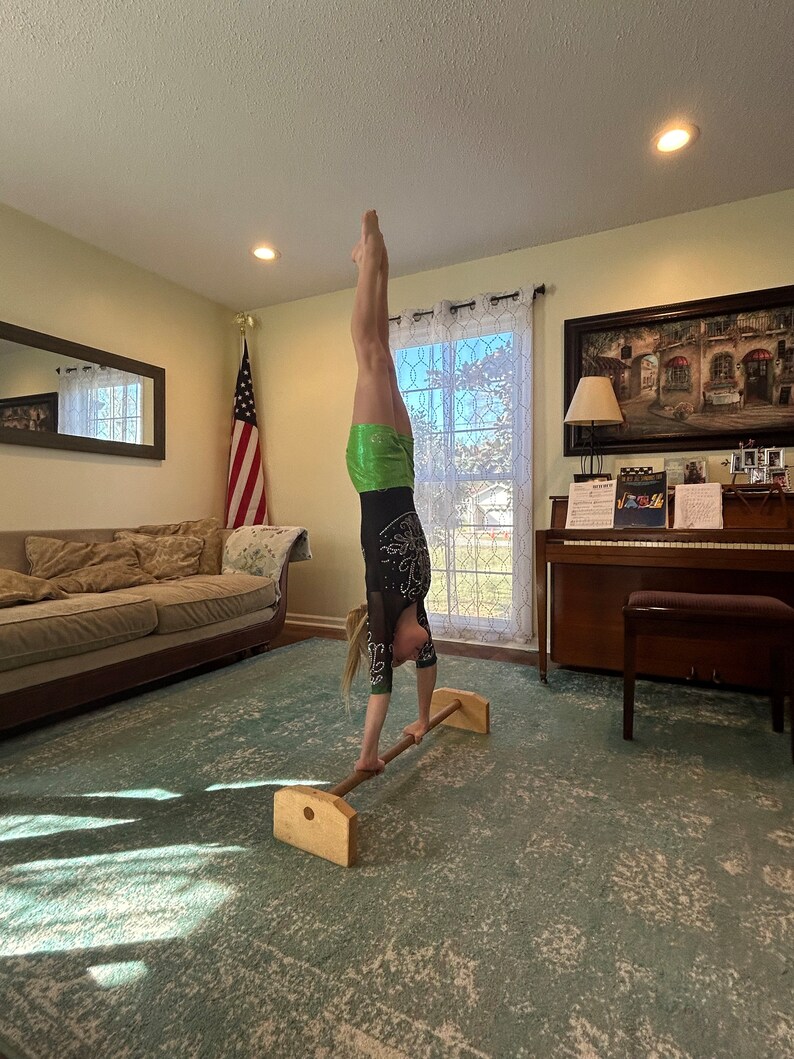 Wooden Floor Bar Handmade by a Gymnastics Dad! High Quality and ...