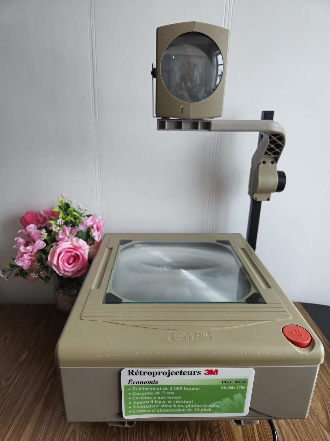 Vintage School Projector,3m 1706 Model Works. - Etsy