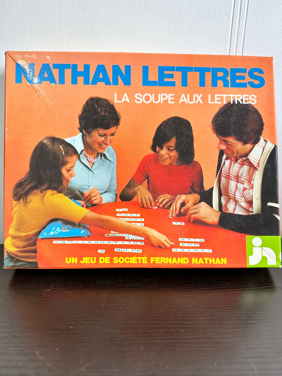 Vintage French Board Game Nathan Lettres Letter Soup 1976. - Etsy