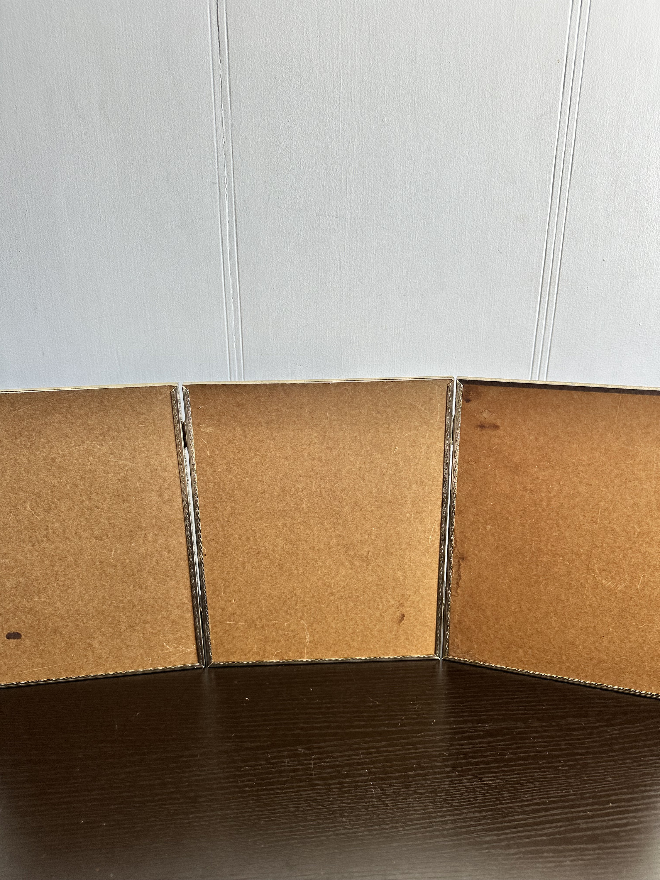 Vintage Hinged Golden Picture Frame Triple Photo Frames Many Sizes 8x10 ...