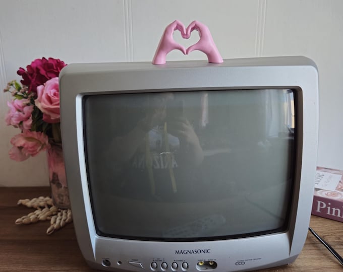 Magnasonic 13 Inch Vintage Color TV Receiver Black Vintage TV, Working ...