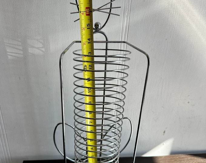 Cat Design Metal CD Storage Tower Rack Stores 20 Cds Free Standing ...