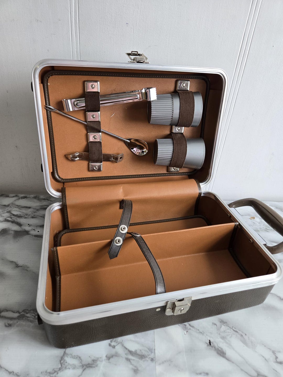 Dionite - Vintage Travel Bar Suitcase of the Years 1960-70 With ...