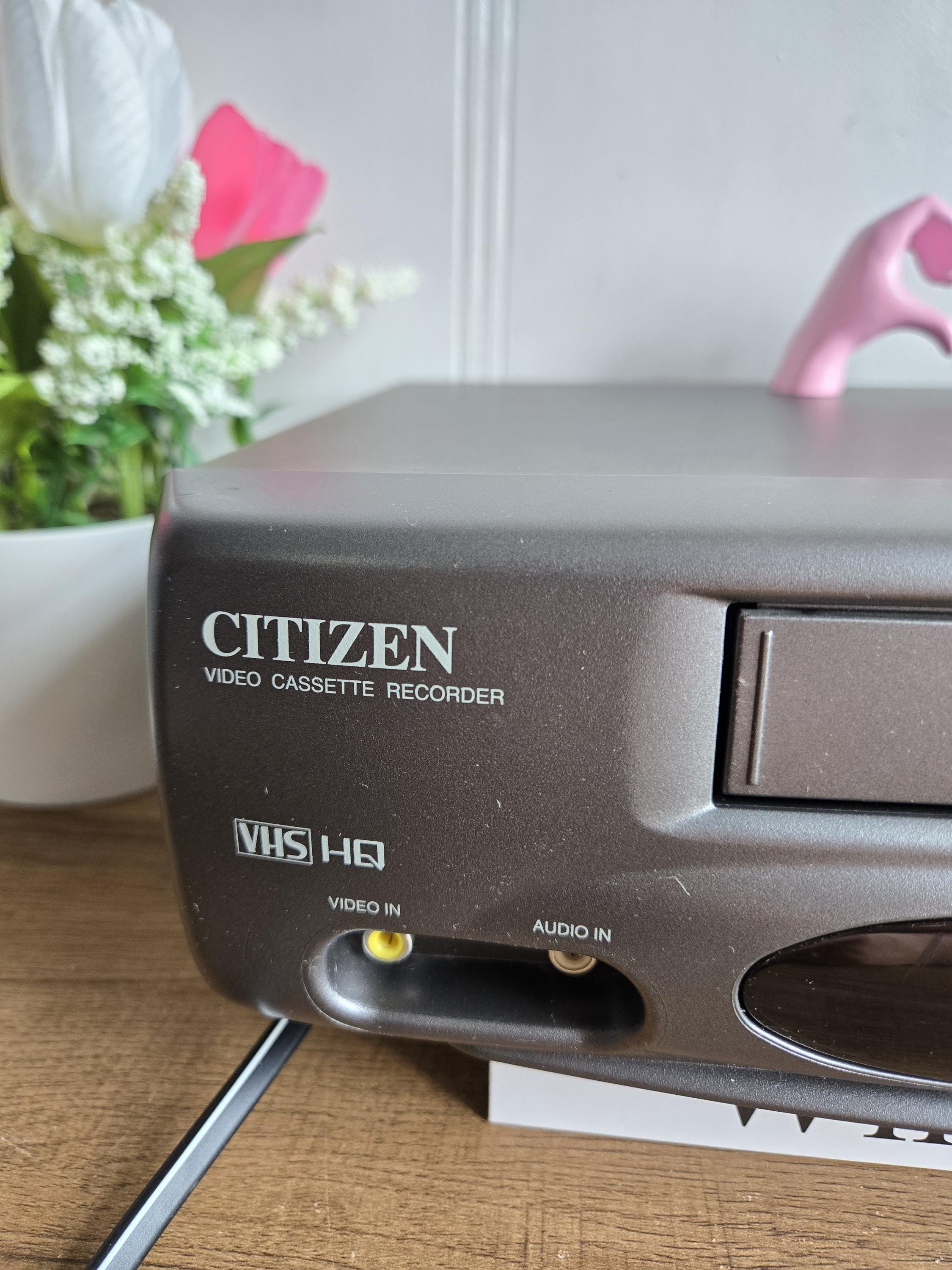 Vintage Citizen JVHS3989B VHS Player Tested, No Remote or Cables. - Etsy