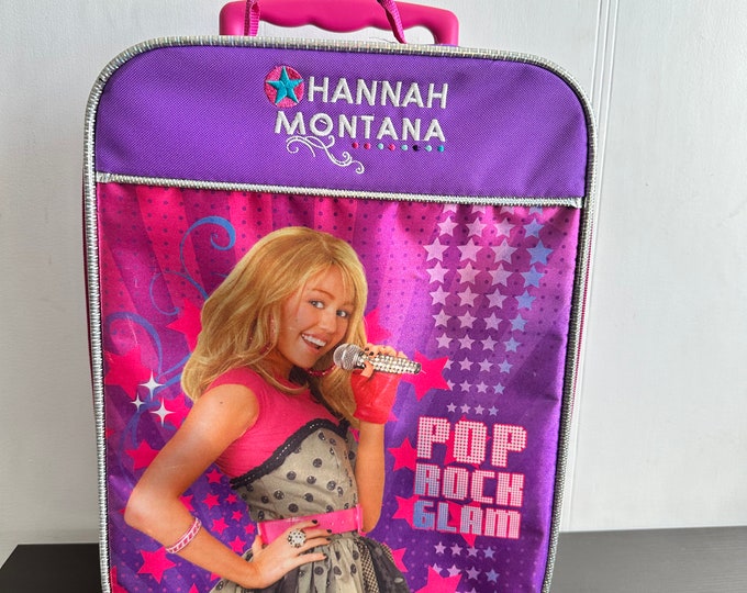 RARE Vintage Hannah Montana Miley Cyrus La Senza Backpack BNWT Free ...
