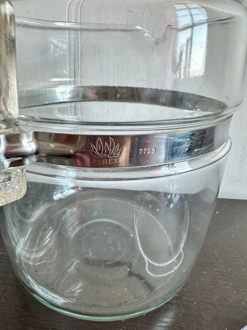 Vintage Flameware Complete Coffee Maker in Pyrex 9-cup Glass Percolator ...