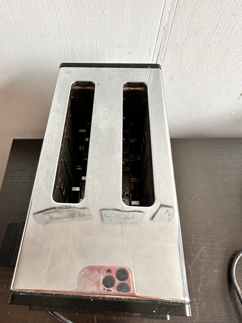 Vintage General Electric Vintage Chrome 2 Slice Toaster. - Etsy