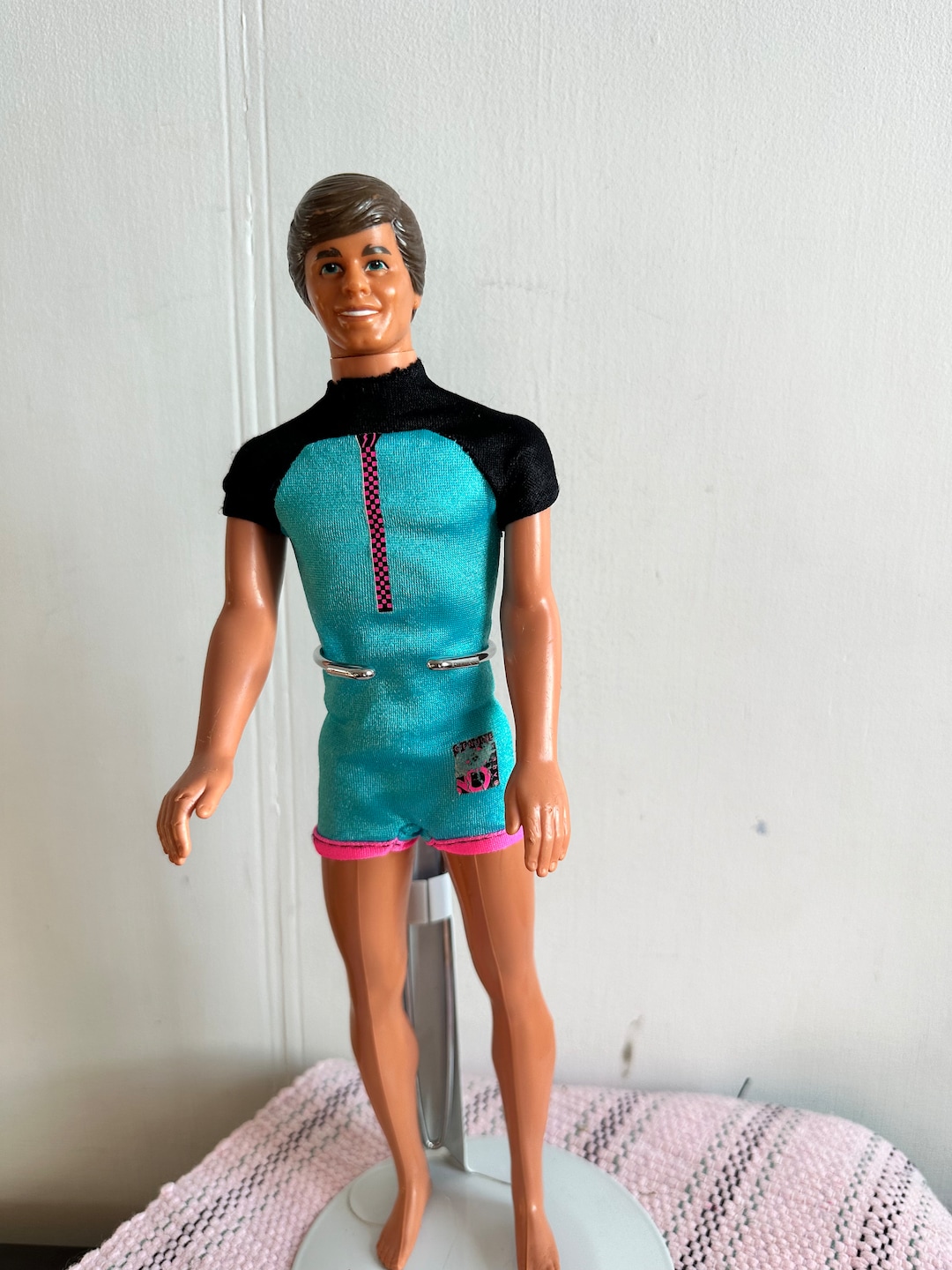 Vintage 1983 Mattel Ken Barbie Doll Brown Hair Blue Eyes . - Etsy