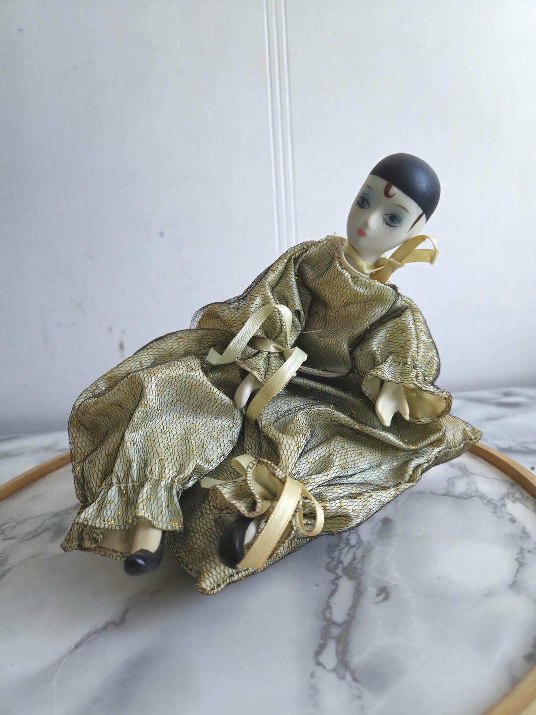 Vintage Pierrot, Vintage Doll, Collectible Clown, Vintage Clown, Happy ...