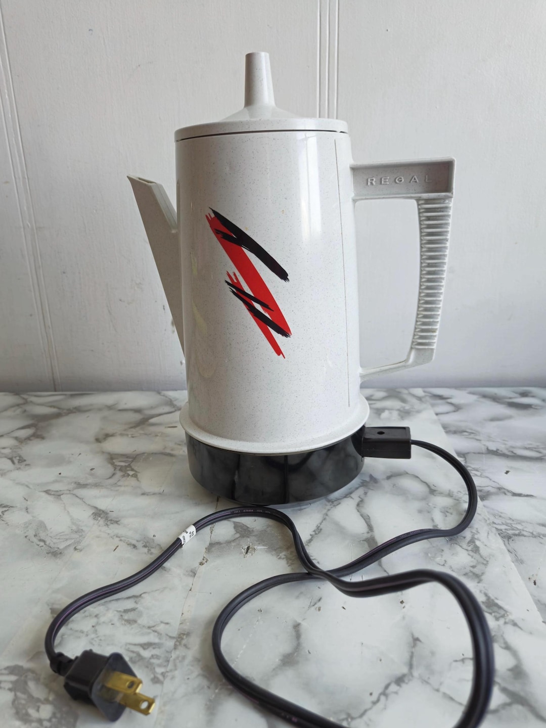 Vintage Regal Poly Perk Coffee Pot Electric Percolator 1970's 4-8 Cup ...