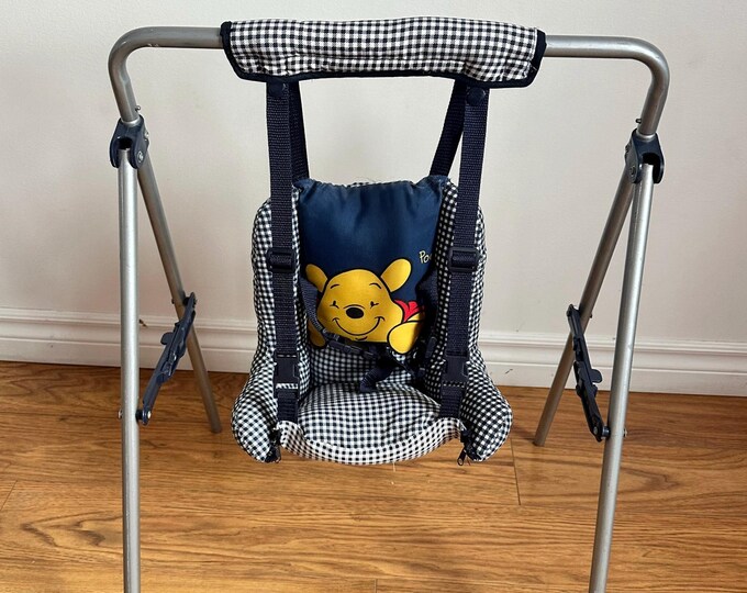 Vintage 25" Winnie the Pooh DOLLS Scale Baby Swing. - Etsy