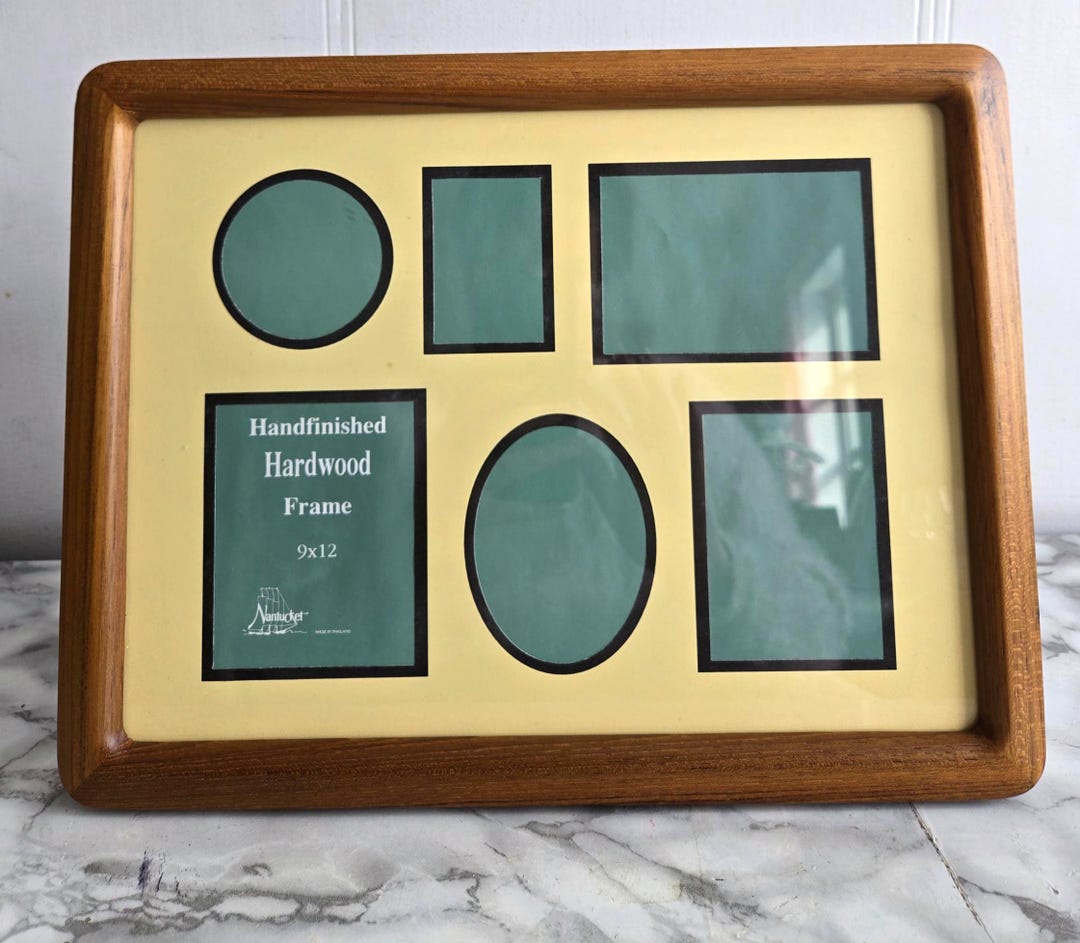 Vintage Picture Wall Frame Group 9"x12" Maple Handfinished Hardwood ...