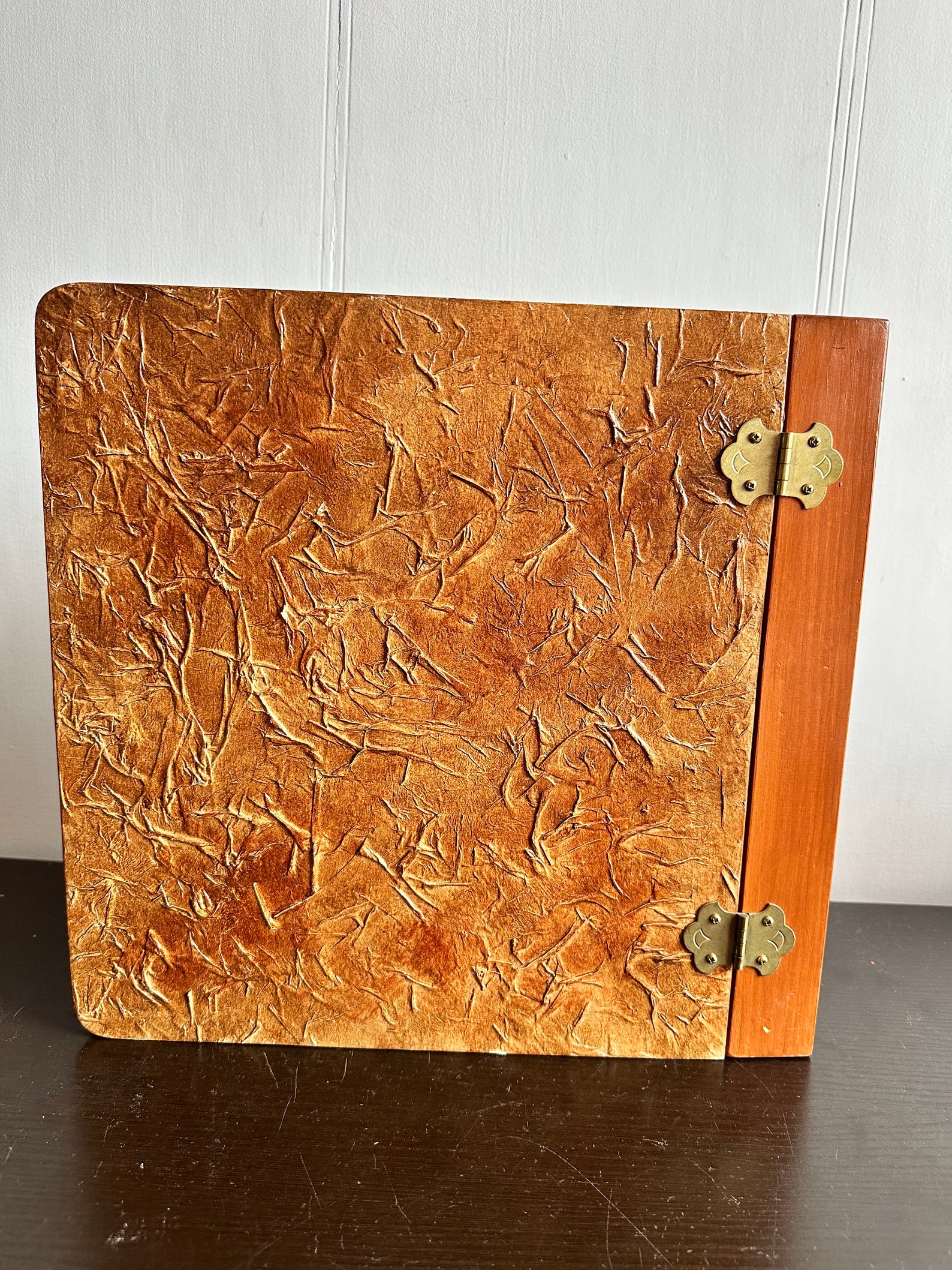 Vintage Wooden Photo Book, Photo Storage, Old Photo Album, Unique ...