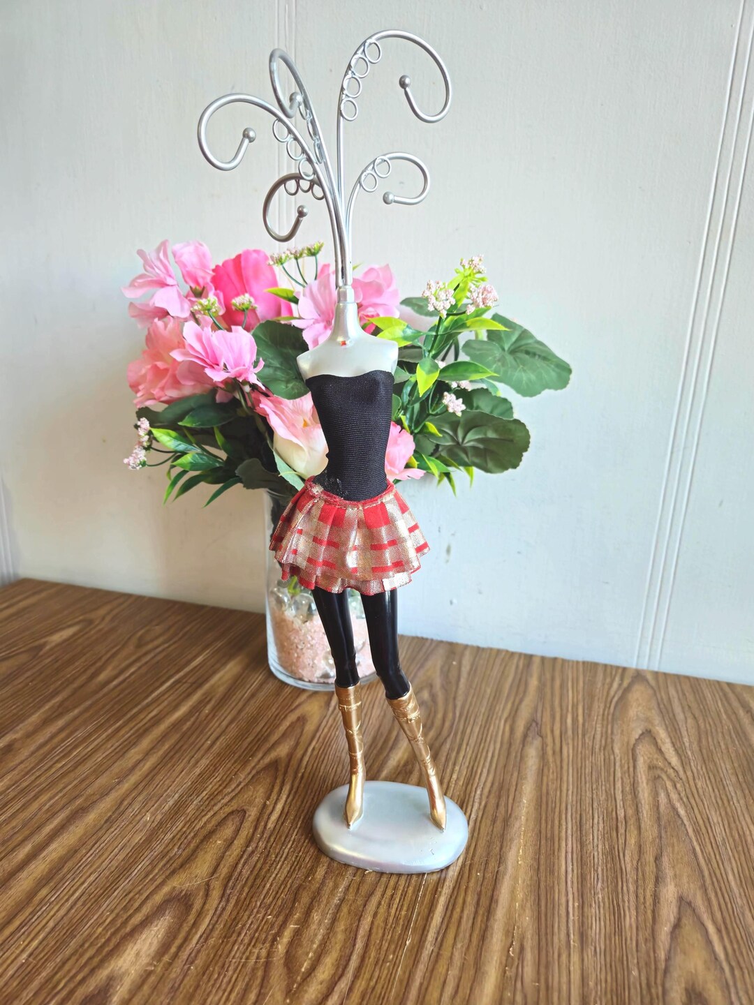 Vintage Y2K Charming Elegant Mannequin Jewelry Organizer Display Stand ...