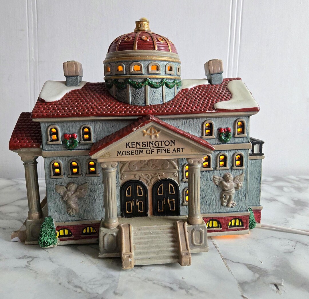 Vintage Lemax Caddington Village Kensington Museum of Fine Art ...