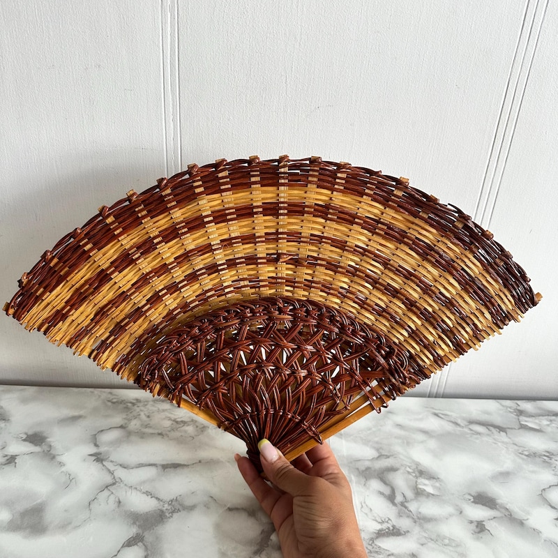 Wicker Wall Fan - Etsy