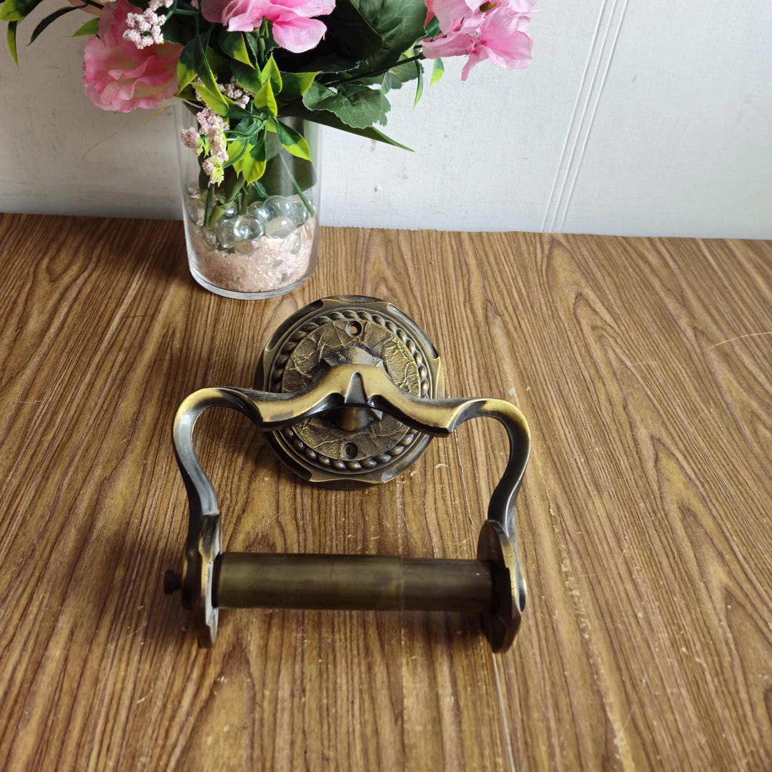 Fascinating Brass Loo Roll Holder Images