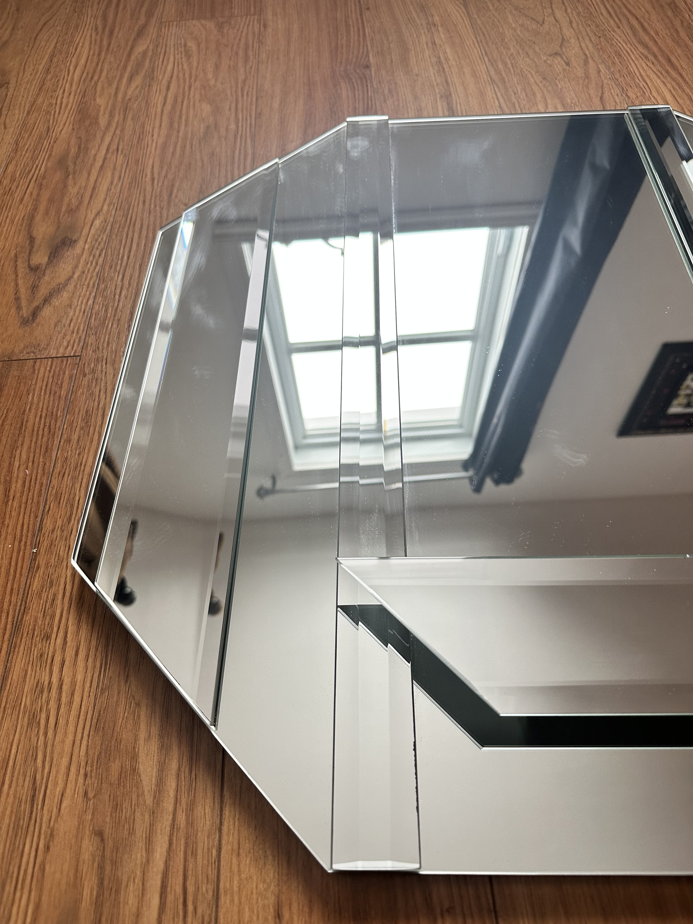 Vintage Large Wall Mirror 80's Mirror Wall Decor, Mirror, Home Decor ...