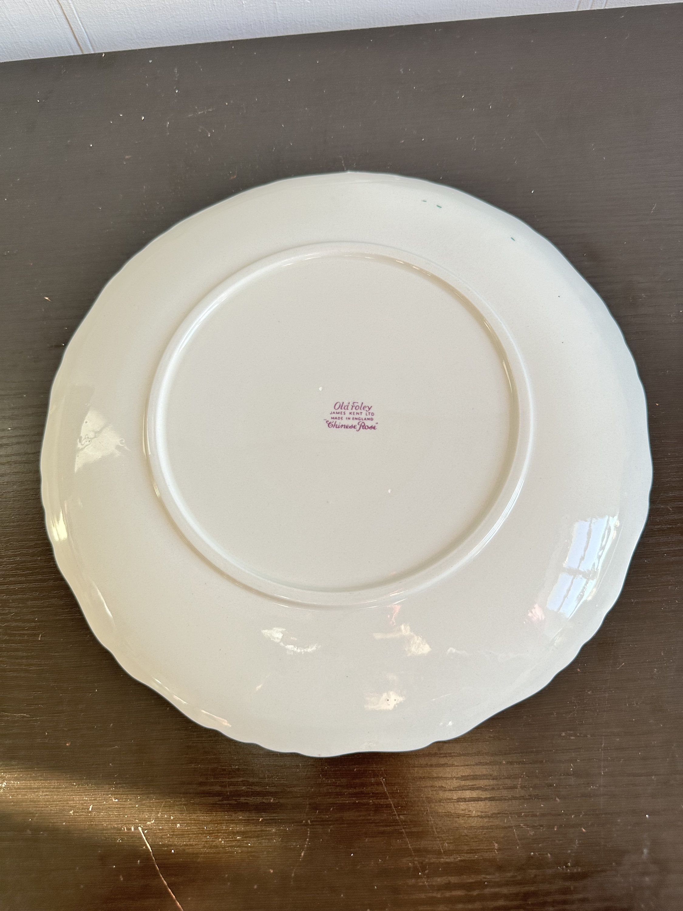 Vintage 40s Old Foley Cake Plate Chinese Roses Fine English China . - Etsy