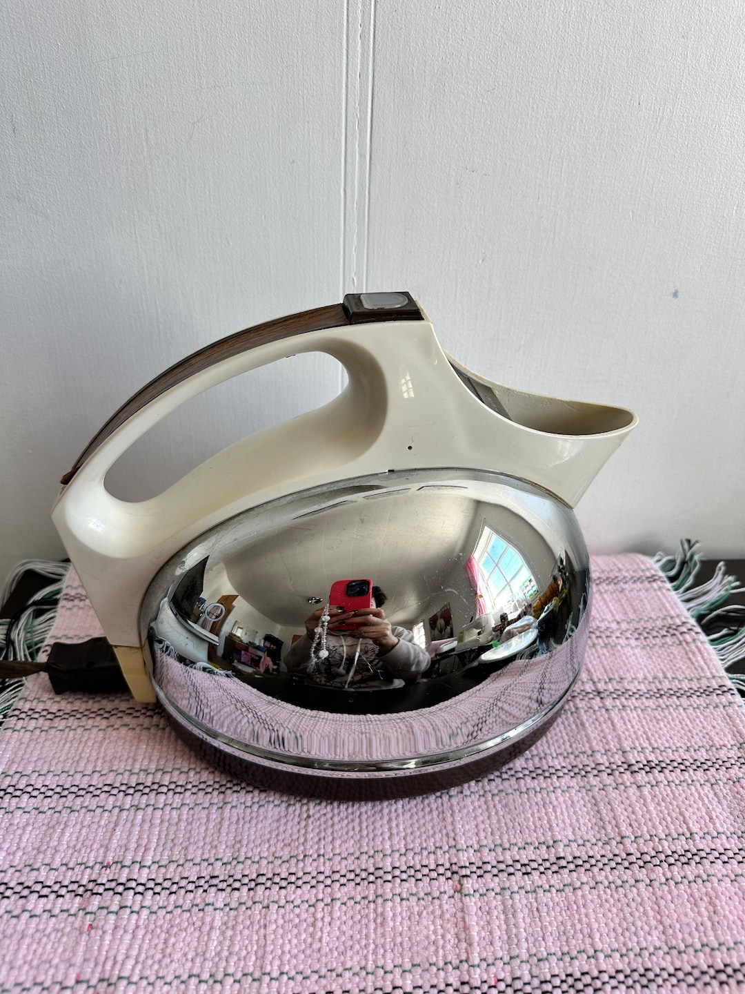 Vintage Electric Kettle by General Electric, Retro 1980's Chrome ...