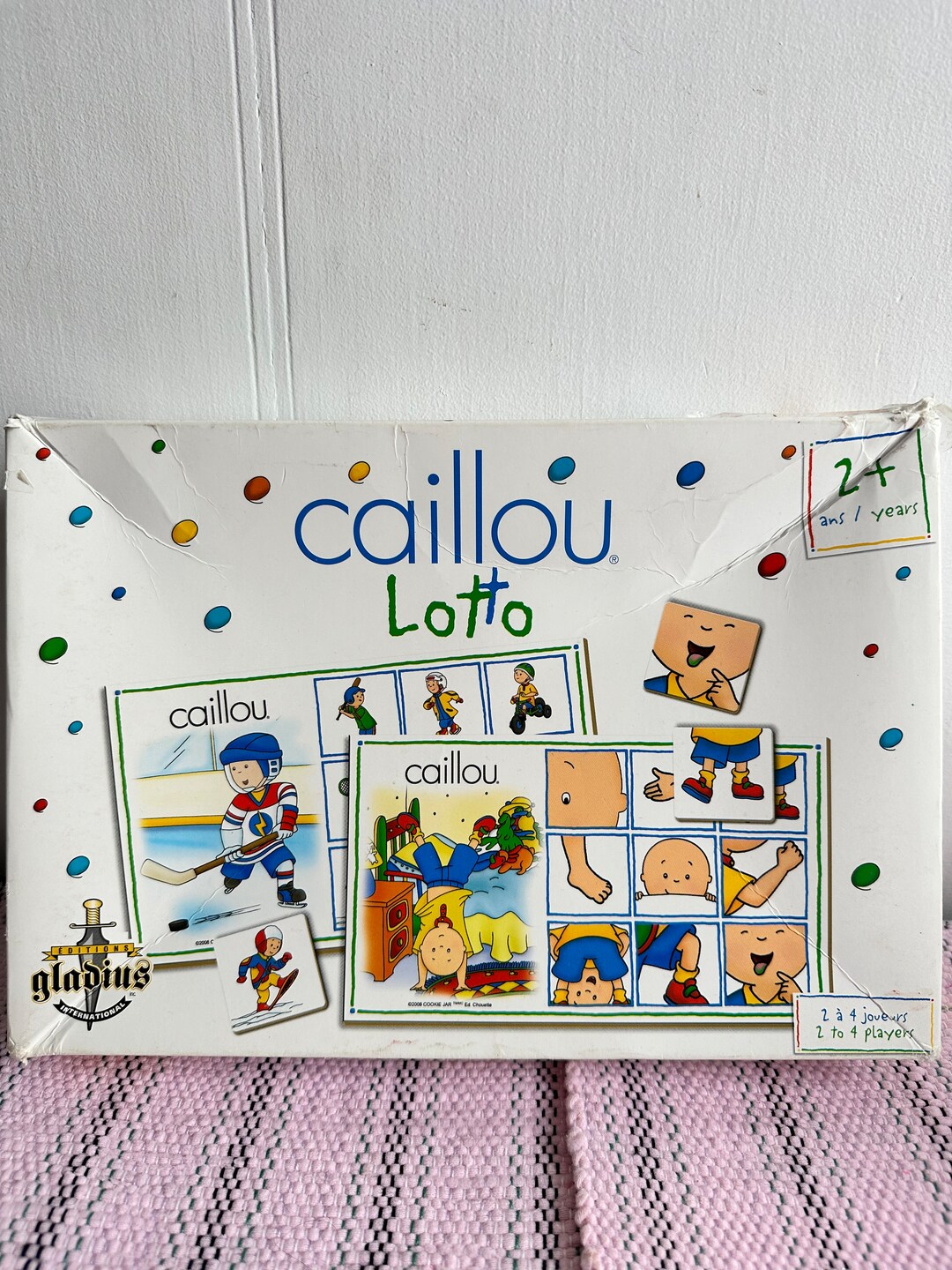 Vintage Caillou Memory Game - Etsy