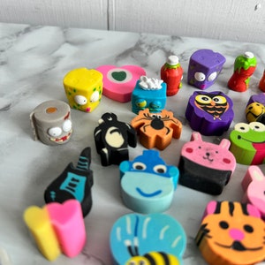 Vintage Huge Eraser, Lot 56 Assorted Pieces 80s. - Etsy