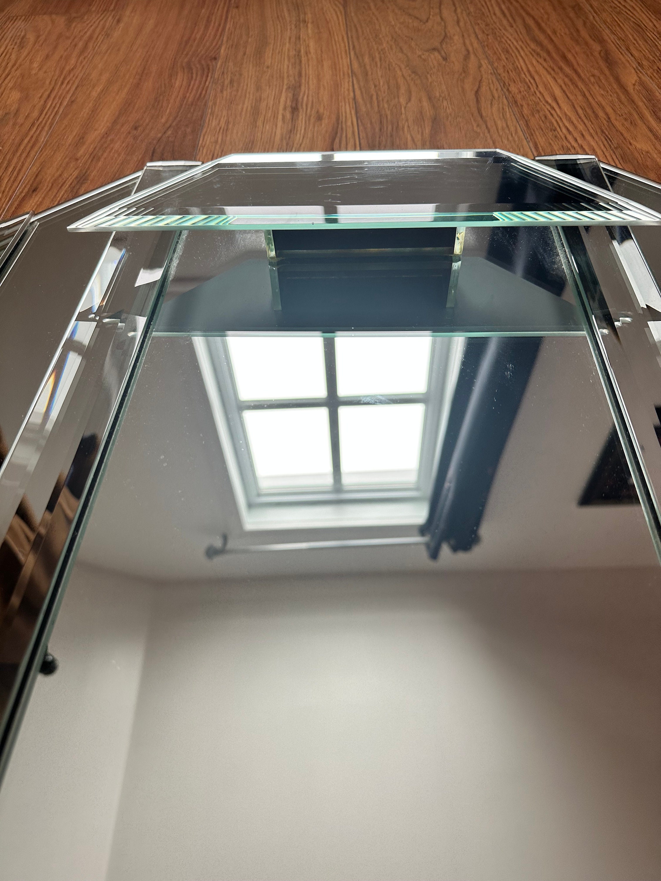 Vintage Large Wall Mirror 80's Mirror Wall Decor, Mirror, Home Decor ...