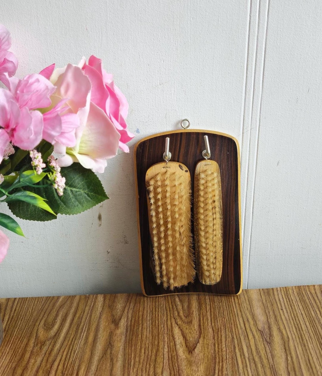 Vintage Clothes Brush ,mid Century Wooden Clothes Brushes ,beautiful ...