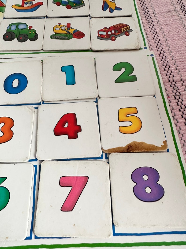 Vintage Caillou Memory Game - Etsy